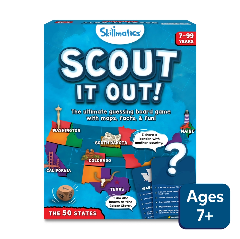 Buy Scout it Out: The 50 States | Trivia Board Game (ages 7 ...